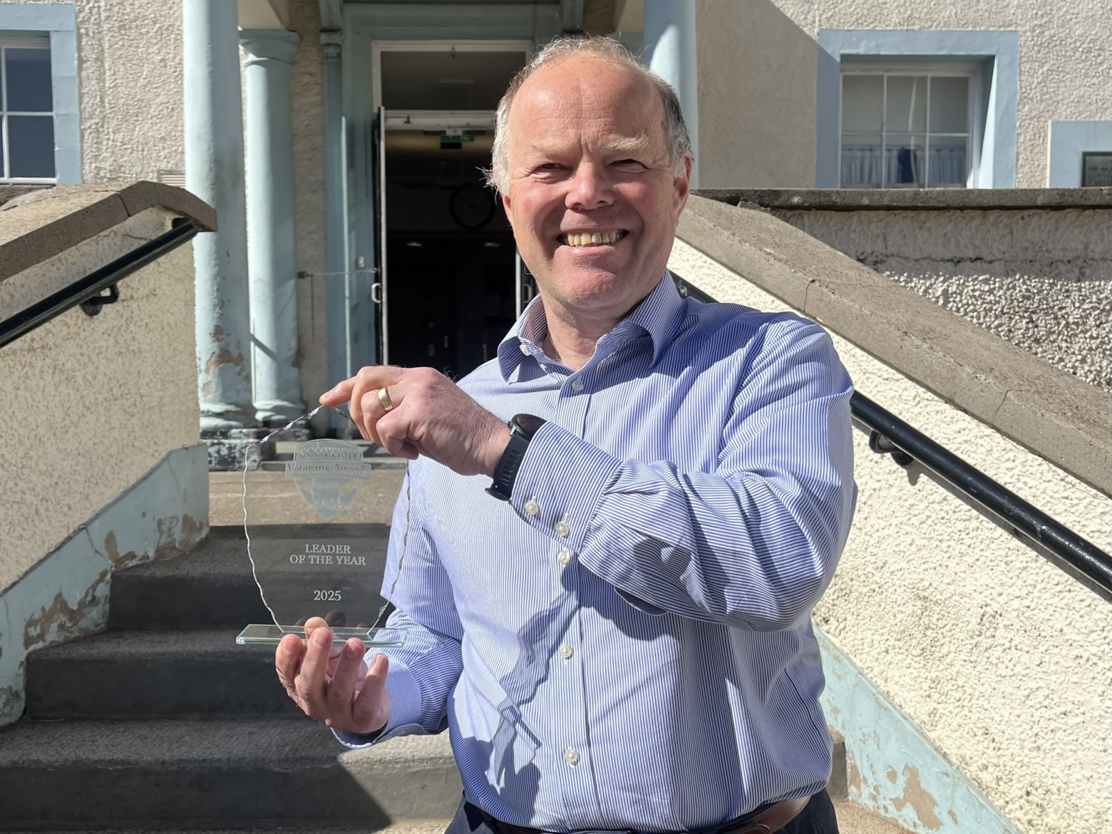 Leader of the Year accolade for SVR Chief Executive | News | Scottish ...